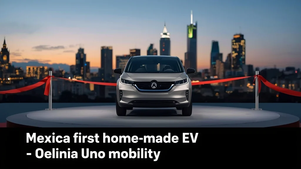 Mexico Launches First Home‑Made EV – Olinia Uno