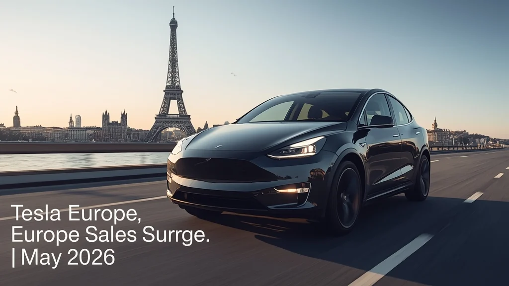 Tesla Europe Sales Surge in May 2026